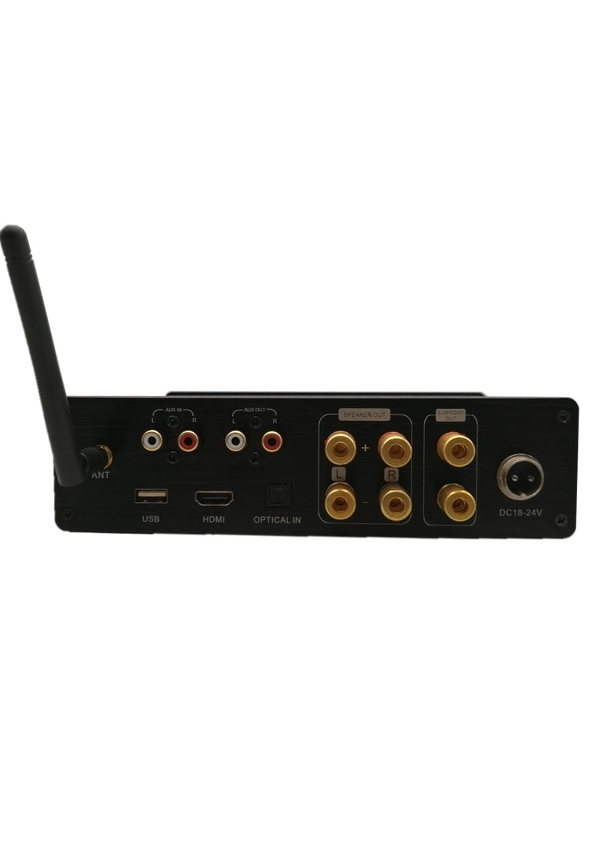 AMP210-B55-2x B06 bundle: 2.1 channel Airplay 2 audio system